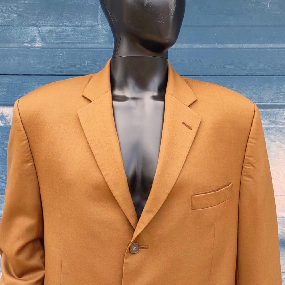 Michael Michael Kors Men's (3) Button Luxury Blazer - Gem